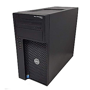 Dell Precision T1700 Workstation, Quad-Core i7 4770 Upto 3.9GHz, 16GB DDR3, 1TB SSD + 500GB HDD, 4K 3-Monitor Support(2X DP x 1 VGA), WiFi, Bt 4.0, DVD-RW, USB 3.0, Win 10 Pro(Renewed)