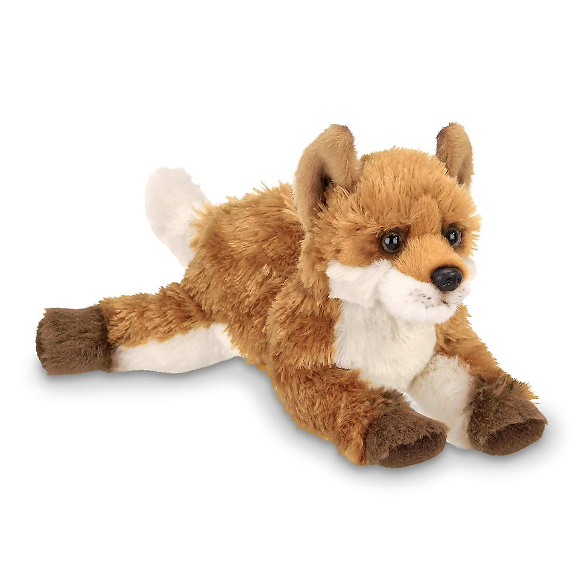 Bearington Lil' Fenton Small Plush Stuffed Animal Red Fox, 7 inches