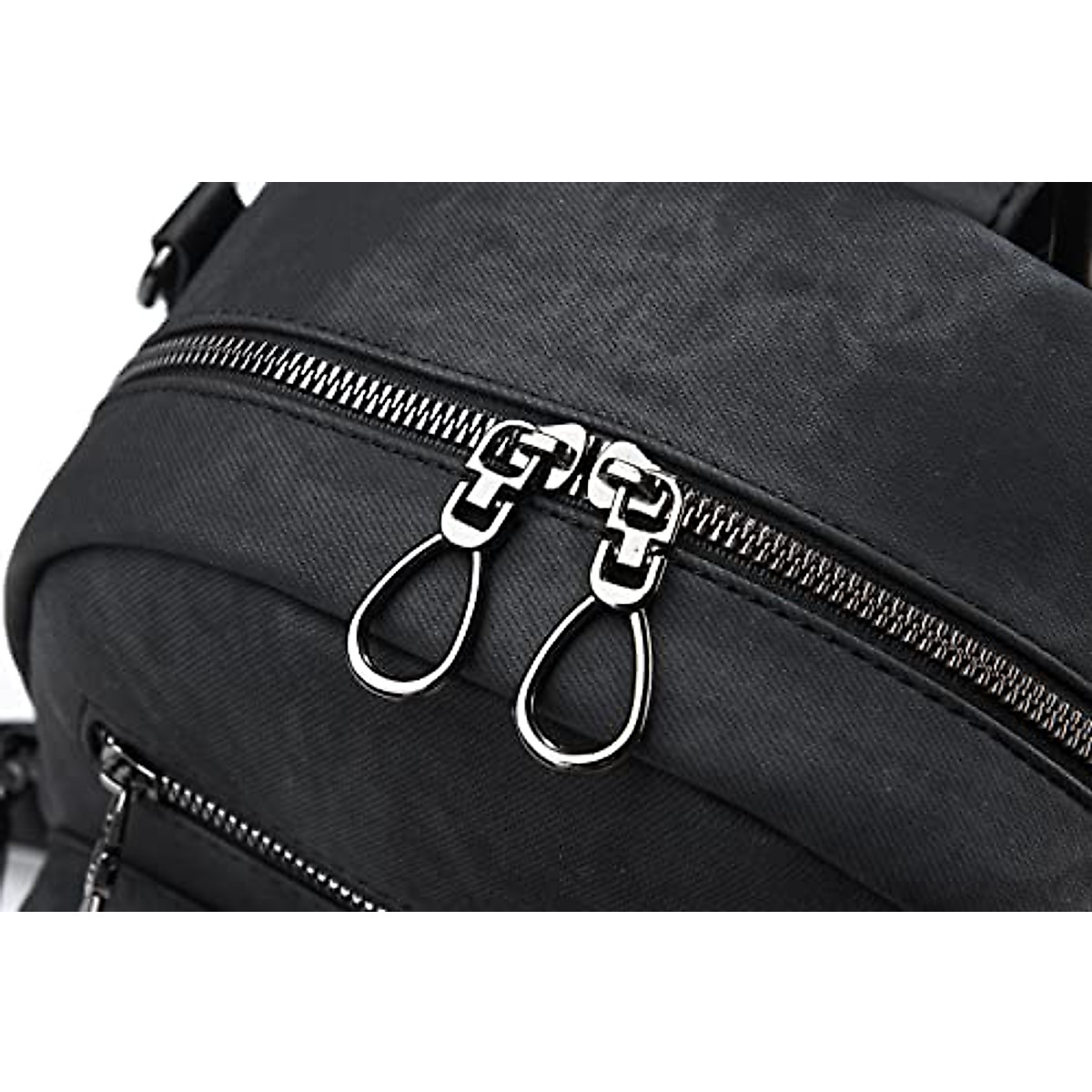 Women's Fashion Backpack Purse(2022 new) Day Packs Anti-theft Satchel Handbags and Shoulder Bag PU Leather Travel bag (black)