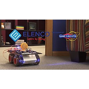 Snap Circuits Code Journey, Build Your Circuit, Code Your Commands, and Drive, Bluetooth Controlled, STEM Building Toy for Ages 8 to 108