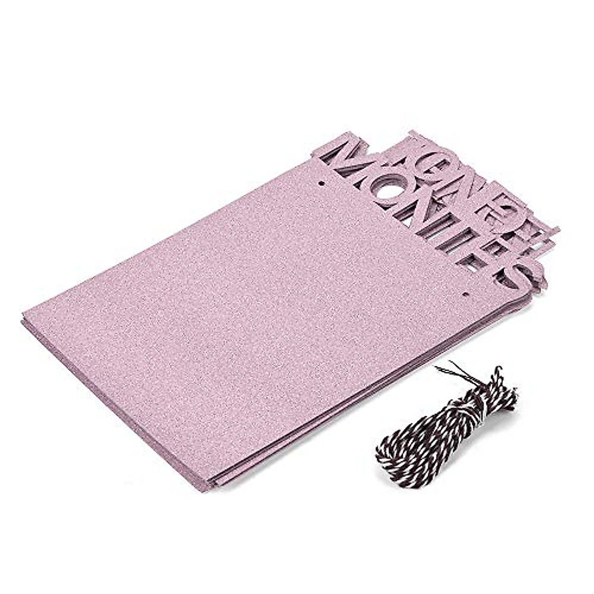 Toxz Kids Birthday Gift Photo Wall Decorations with 1-12 Month Milestone Photo Banner Monthly,Hangging Decor,for Kids Birthday Gift(Ship from US!)