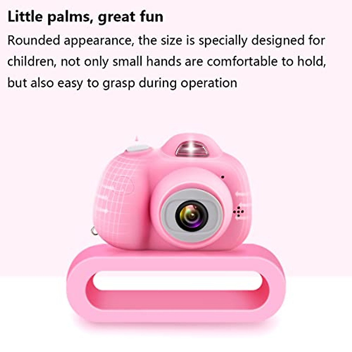 LINXHE Kids Digital Camera for Boys & Girls - 2.0 Inch Selfie Camera for Kids, 1080P FHD Rechargeable Children Video Camera for Christmas New Year Gift (Color : Yellow)