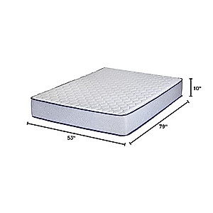 Mayton, 10-Inch Medium Firm High Density Foam Mattress, Comfortable Mattress for Cooler Sleep, Supportive & Pressure Relief, Full XL