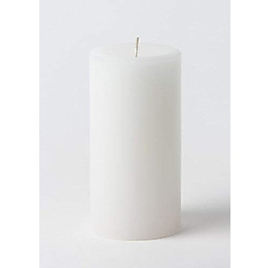 Mister Candle - 3 inch by 6 inch Tall Citronella Scented Pillar Candles (Set of 3) - Indoor & Outdoor Use