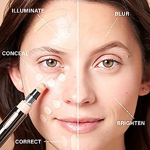 Julep Cushion Complexion Multitasking Skin Perfecter - 100 Alabaster - Concealer, Foundation, Brightener, Contour Stick - Infused with Turmeric - Buildable Medium-to-Full Coverage - Natural Finish