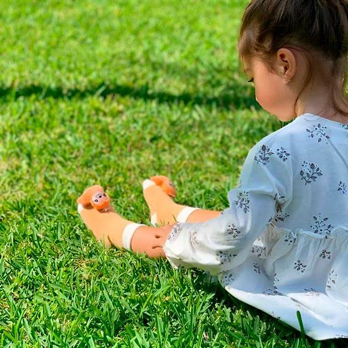 Piero Liventi Lazy Sloth Boogie Toes Rattle Sock, 1 Pair (1-2Y)