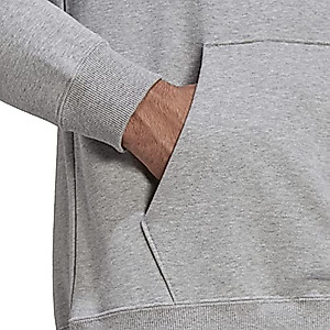 adidas Men's Essentials Feelvivid Hoodie, Medium Grey Heather, Small