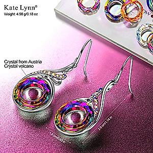 Nickel,Kate Lynn Phoenix Earrings for Women, Christmas Birthday Gifts for Women, Jewelry for Women Crystal Earring, Xmas Bday Gifts for Women Mom Grandma Wife Girlfriend Daughter Best Friend