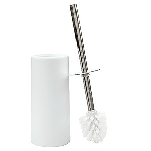 JNSM Products LLC 6 Item Bathroom Set for Toothbrush, Soap, Trash Bin, Tumbler and Toilet Brush