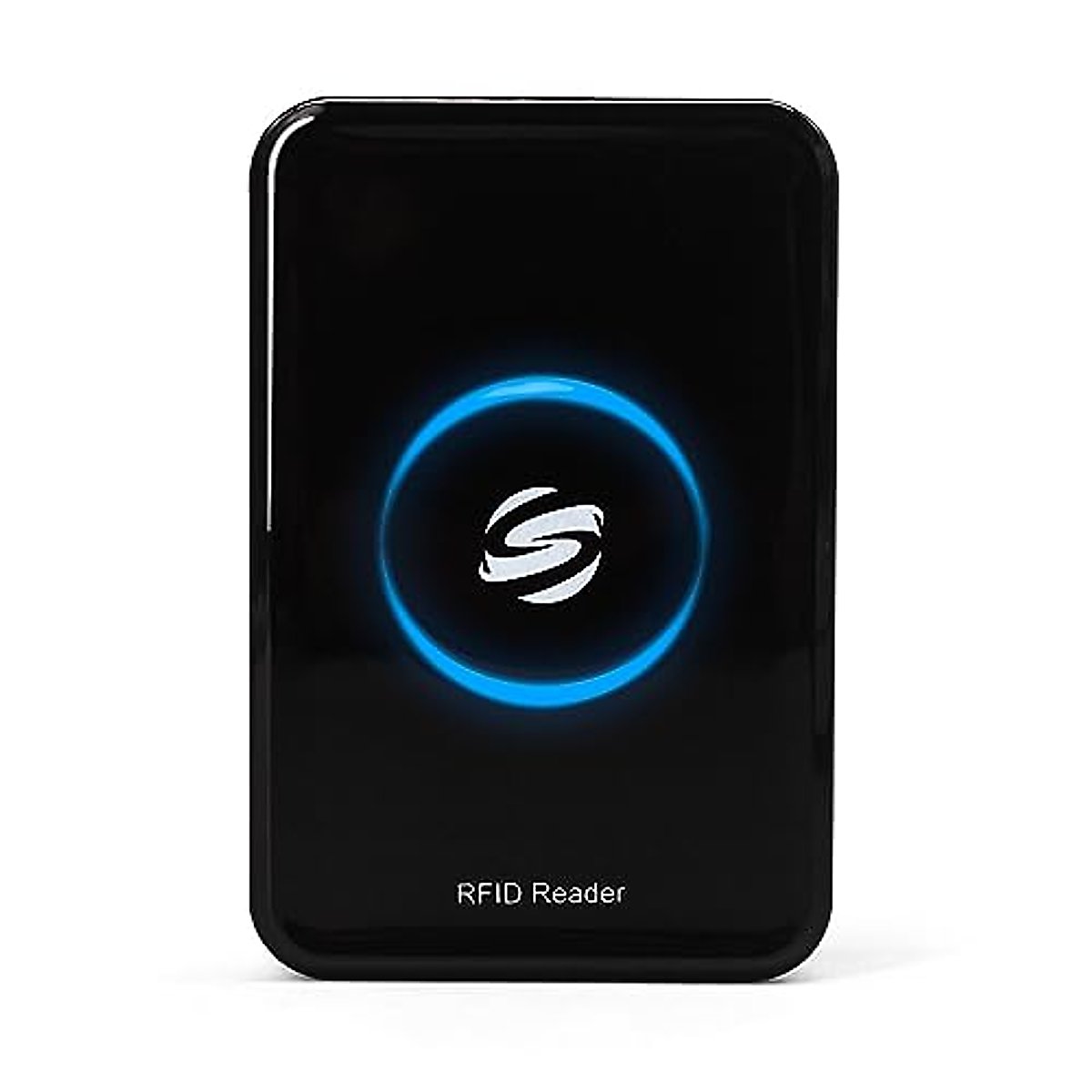 RFID Reader,Ajfwm New Metal Case ID IC Card Reader RFID Reader Long Range 125KHz/13.56Mhz Dual Frequency Reads TK4001 EM4100 NFC Card MFS50S70 and Other 14443A Protocol Tags