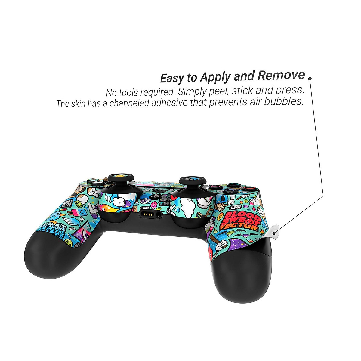 Jewel Thief - PS4 Controller Skin Sticker Decal Wrap (Controller NOT Included) [Video Game]
