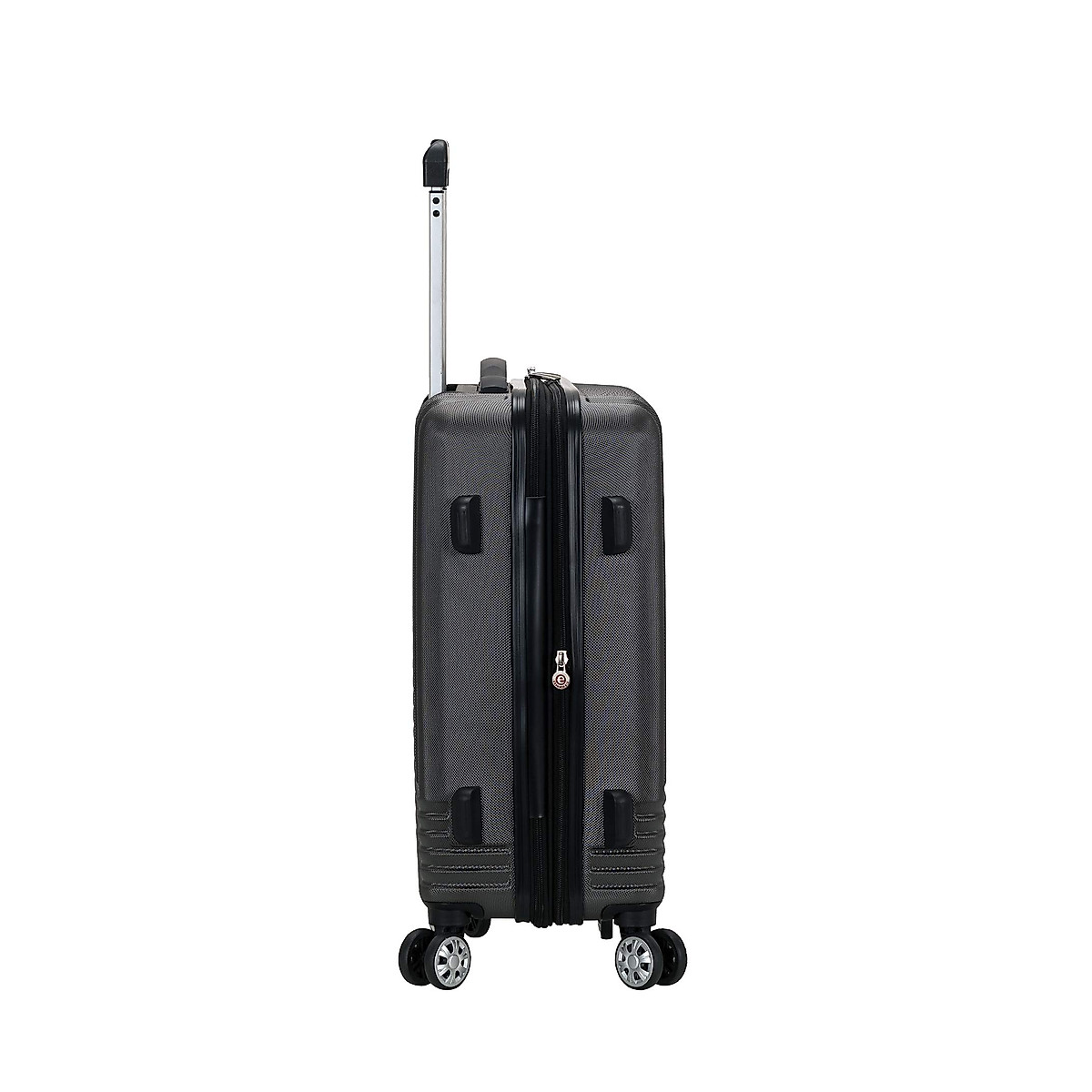 Rockland Star Trail Hardside Spinner Wheel Luggage, Grey, Carry-On 20-Inch