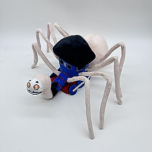 Train Spider Thomas Plush,2023 New Train Spider Thomas Plush Toy,Choo Choo Charles Plush Toy,Train Spider Thomas Stuffed Animal, Train Spider Thomas Plushies Toy Figure,for Kids and Game Fans Gifts