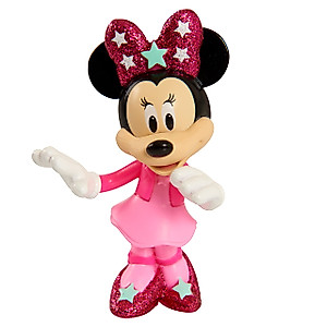 Disney Junior Minnie Mouse 3-inch Collectible Figure Set, 5 Piece Set, Officially Licensed Kids Toys for Ages 3 Up by Just Play