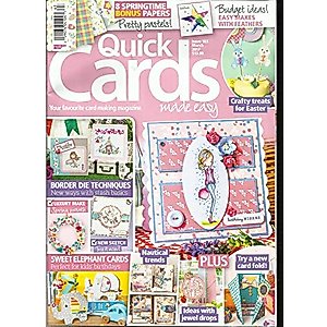 QUICK CARDS MADE EASY, MARCH, 2017 ISSUE, 163 (SORRY FREE GIFTS ARE MISSING)