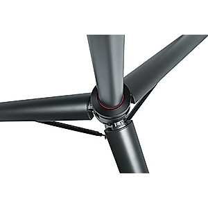 Gator Frameworks ID Series Speaker Stand with Lift Assist and Adapter to Fit 35mm and 38mm Speaker Mounts; 48"/75" Min/Max Height (GFW-ID-SPKR),Black