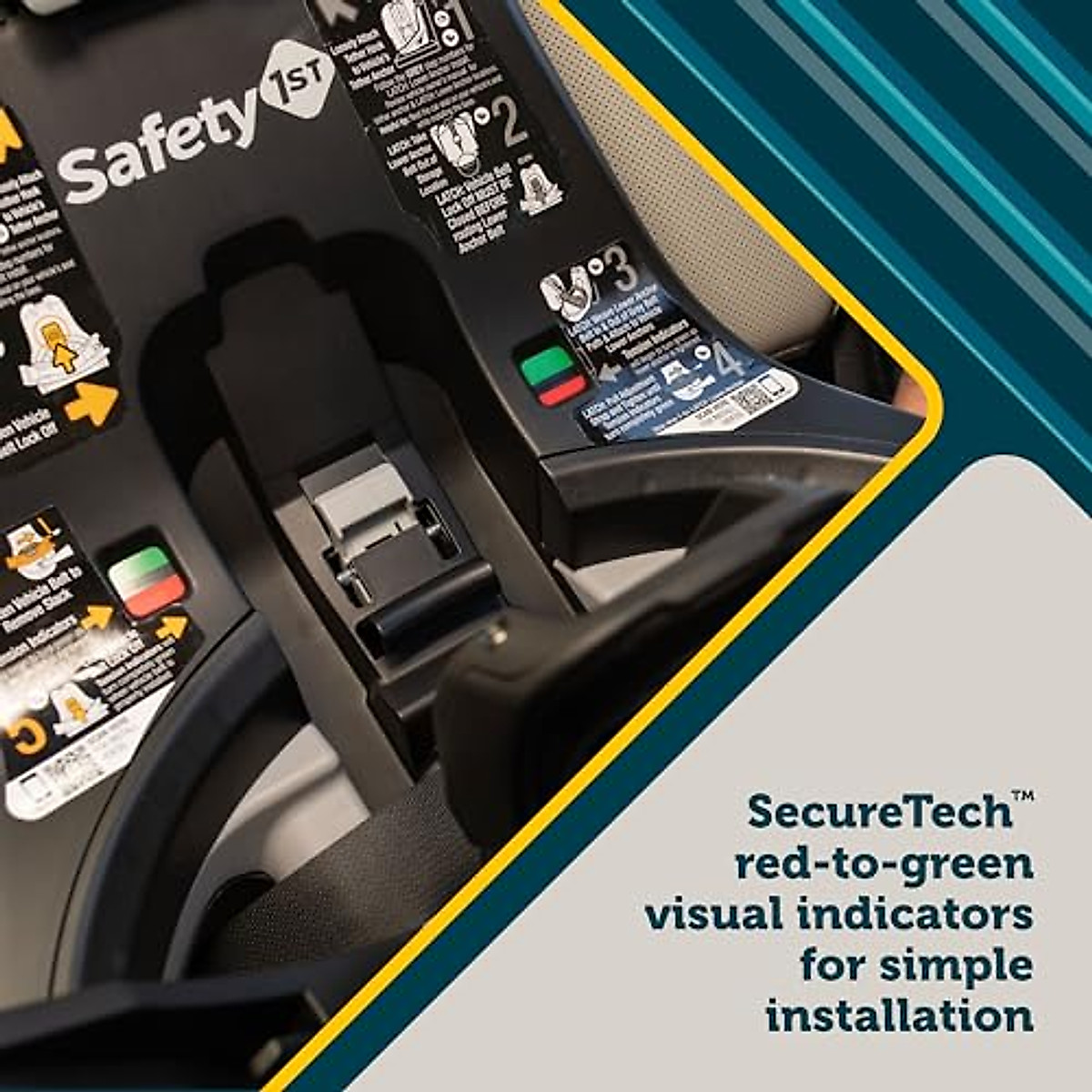 Safety 1st Turn and Go 360 DLX Rotating All-in-One Car Seat, Provides 360° seat Rotation, Dunes Edge