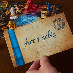 Hasbro Gaming Dungeons & Dragons: Bedlam in Neverwinter Board Game, Escape Room, Cooperative Strategy Games for Ages 12+, 2-6 Players, 3 Acts Approx. 90 Mins Each