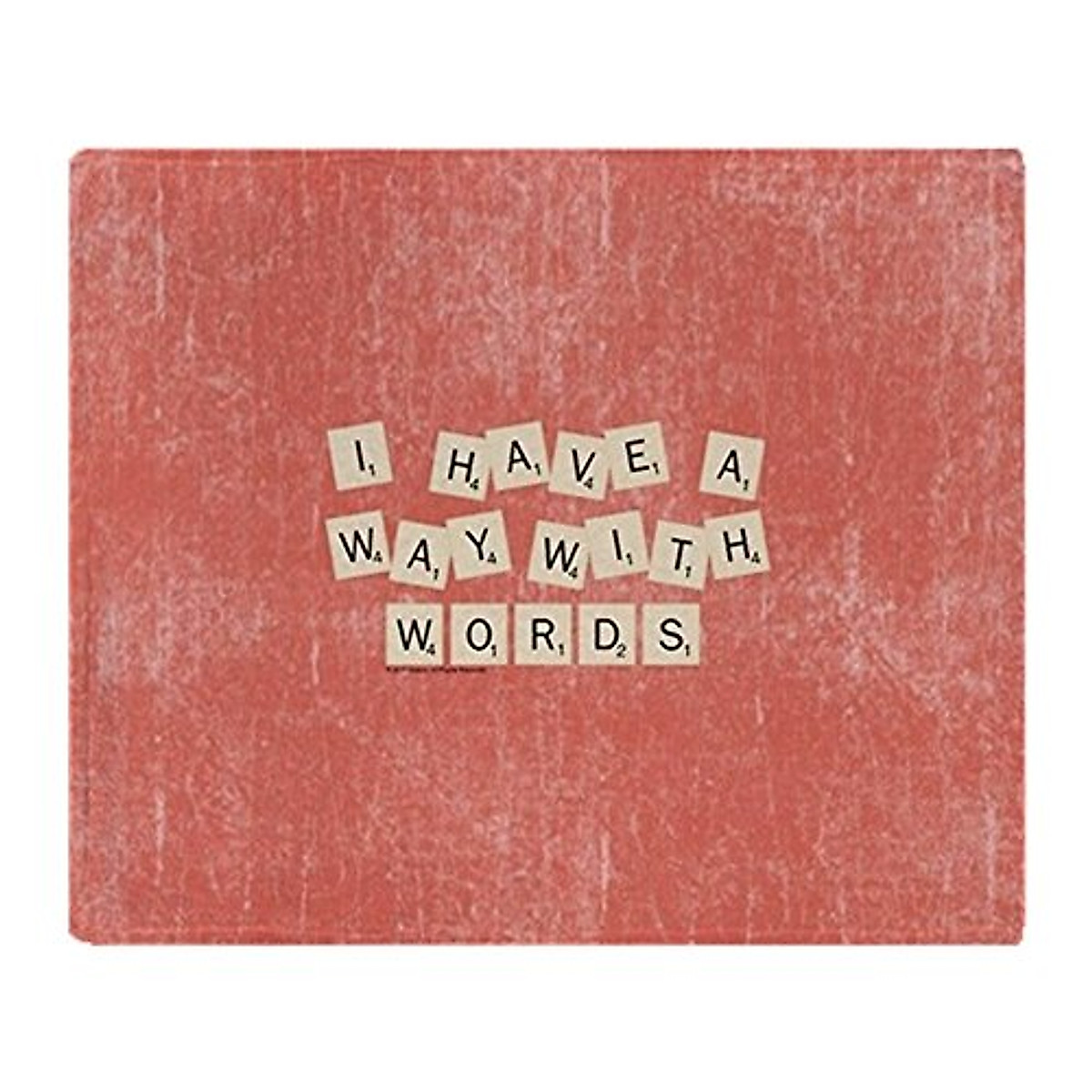 CafePress Scrabble Way with Words Throw Blanket Super Soft Fleece Plush Throw Blanket, 60"x50"