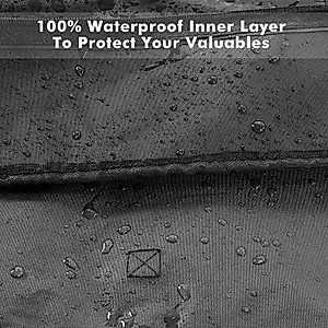 1st Place Products Premium Art Portfolio Case - 24" x 36" - Soft Sided - Foldable - Waterproof & Tear Resistant - Artwork, Photography, Sketch, LCD, Monitor, Solar Panel - Shoulder Straps & Handles