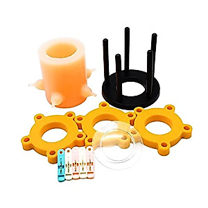 Pet Milk Feeding Device Silicone Feeding Station for Nursing Kitten Rabbit Kittens, M