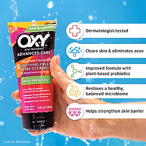 Oxy Maximum Action Face Wash, 5 Oz.