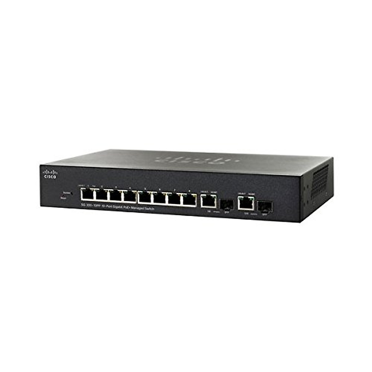 Cisco SG300-10PP-K9-NA 10-Port Gigabit PoE+ Managed Switch