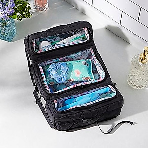 Vera Bradley Featherweight Hanging Organizer, Black