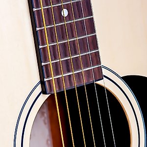 POGOLAB Guitar Strings, Acoustic Guitar Strings, 6 Strings Set, Hexagonal Carbon Core 75/25 Bronze, Light, 11-52, 10 Packs