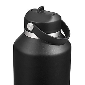 Straw lid for Yeti Rambler 18 26 36 64 oz,Replacement Straw Cap for Yeti 18oz 26oz 36oz 64oz Rambler Lid with Straws and Soft Handle