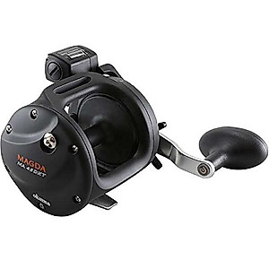 Okuma MA-20DLXT New Magda Linecounter Reel, Left Hand, Black
