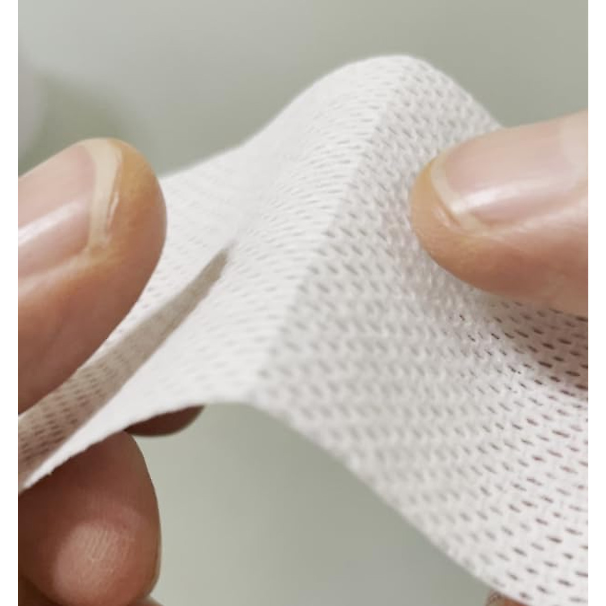 Areza Medical Surgical Tape Three Rolls Porous Skin Soft Fabric Cloth Adhesive Tape 2" x 10 Yards