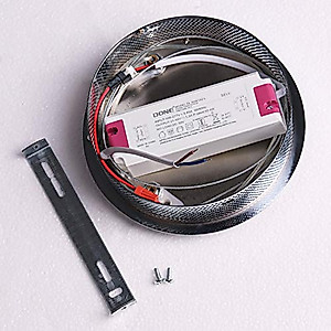 CHYING Modern Pendant Light with Irregular Ring Lights 40W LED Adjustable Chandelier 39.4 inch Ceiling Light Fixture for Dining Room Bedroom Living Room 39.4in Chrome