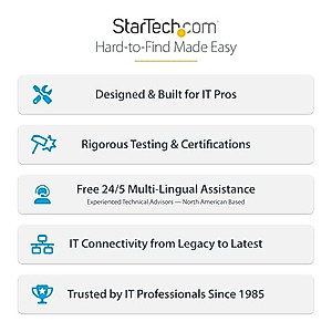 StarTech.com Rugged Laptop Crash Cart Adapter, USB/VGA KVM Console, File Transfer & Video Capture, Windows/Linux/MacOS - TAA