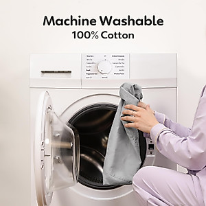 GROWNSY Pregnancy Pillows for Sleeping, Maternity Pillow for Pregnant Women, Large Size Body Soft Support for Back, Belly, HIPS & Legs - Adjustable Detachable Pillow Cover Grey