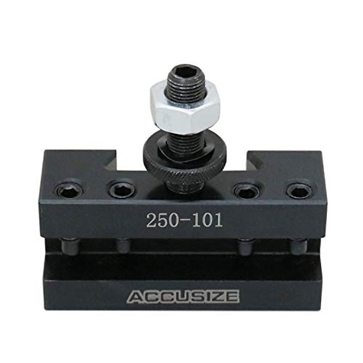 Accusize Industrial Tools Style Axa Turning and Facing Quick Change Tool Post Holder for1/2'' Turning Tools, Style 1, 0250-0101