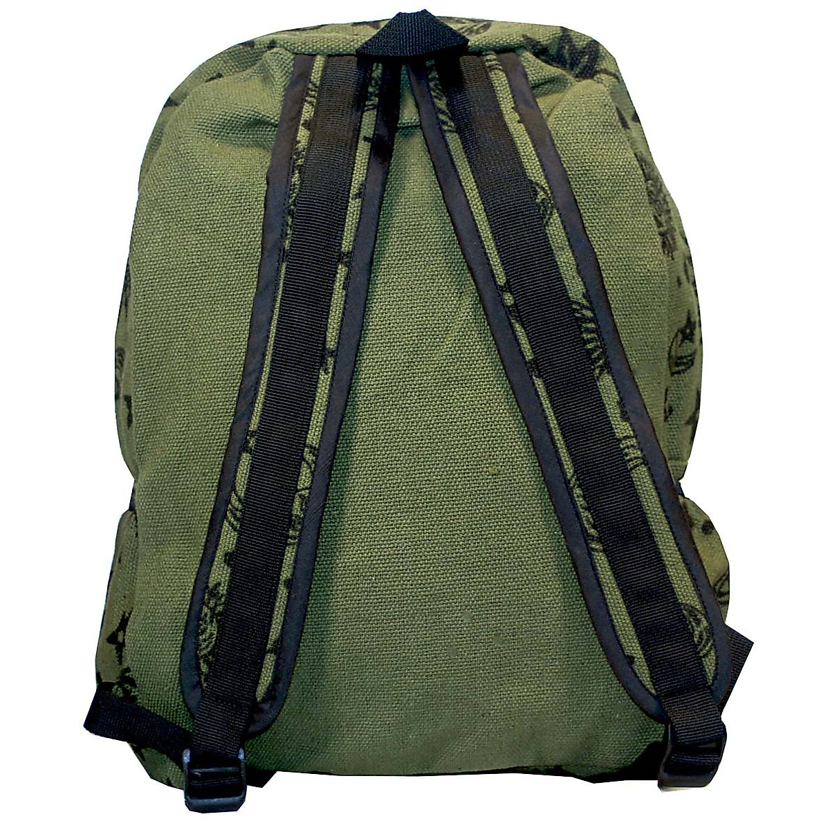 Dominion Sun Moon Planets and Stars Celestial Green Backpack