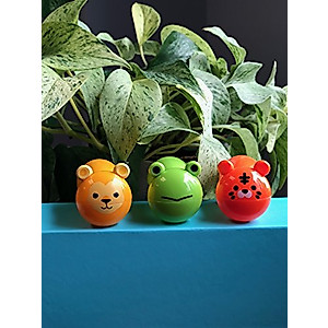 Cute Zoo Animal Chip Bag Clips – 3 Pc Pack – Durable Plastic Clip for Keeping Food Fresh, Organize Kitchen and Office – Perfect for Snacks, Travel & Super Adorable (Frog, Lion, Tiger)