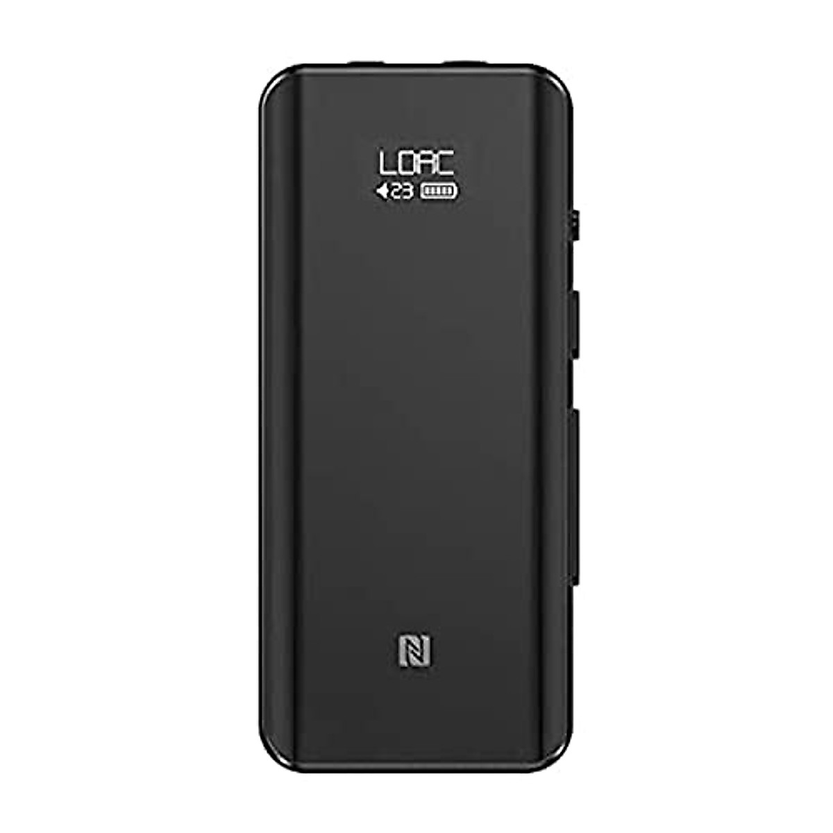 FiiO BTR5 Flagship Portable High-Fidelity Bluetooth Amplifier Bundle with EVA Travel Case, 6000mAh Portable Wireless Accessory (Black), Power Adapter, and USB-C Cable (5 Items)