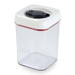 Zyliss Twist & Seal 33 oz. Storage Container - Airtight Food Storage Container - Coffee, Sugar, Cereal, Flour, Pasta and Snack Containers - BPA-Free Food Storage - 33 ounces (1.1qt)