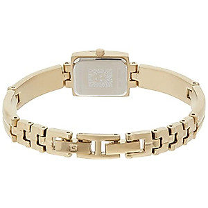 Anne Klein Women's 10-5404CHGB Gold-Tone Dress Watch