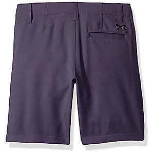 Under Armour Boys' Little Golf Medal Play Short, Belt Loops, Elastic Closure, Lightweight & Stretchy, Graphite, 6