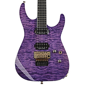Jackson Pro Series Soloist SL2Q MAH Electric Guitar - Transparent Purple