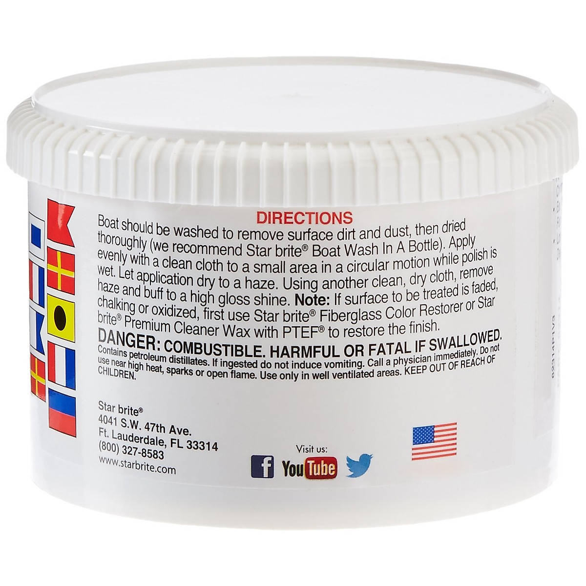 STAR BRITE Presoftened Paste Wax - 14 OZ (082314)