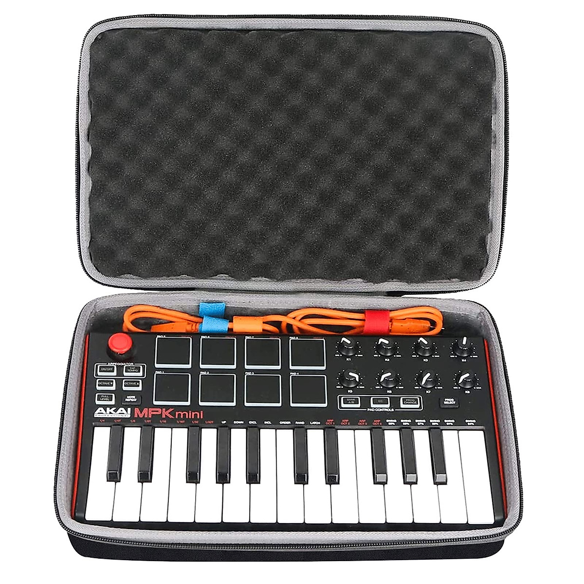 co2CREA Hard Case Replacement for Akai Professional MPK Mini MKII/MPK Mini Play 25 Key USB MIDI Keyboard Controller