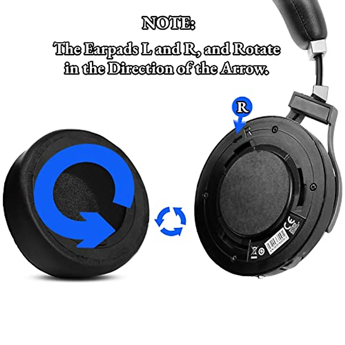 YunYiYi Virtuoso XT Upgrade Cooling-Gel Ear Cushions Compatible with Corsair Virtuoso RGB Wireless SE /Virtuoso XT Gaming Headphones,Hybrid Fabric Memory Foam,Increased Thickness