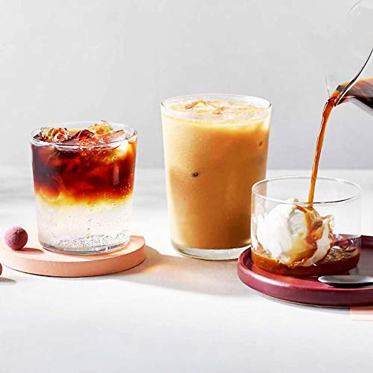 No Mess Cold Brew Coffee Filters - 100 Count Disposable Fine Mesh Brewing Bags for Concentrate/Iced Coffee Maker, French/Cold Press Kit, Hot Tea in Mason Jar or Pitcher, 4 x 6 Inches