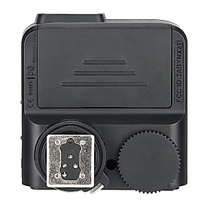 Godox X2T-F TTL Wireless Flash Trigger for Fujifilm Fuji, Bluetooth Connection, 1/8000s HSS, 5 Separate Group Buttons, Relocated Control-Wheel, New Hotshoe Locking, New AF Assist Light