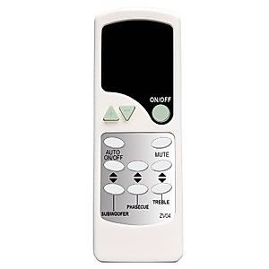 Replacement Remote Control for ZVOX Z-Base 525 Home Theater Speaker System, IncrediBase 575, Z-Base 550HSD Sound Bar