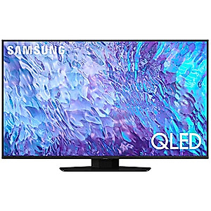 SAMSUNG QN50Q80CA 50 Inch QLED 4K Smart TV Bundle with 1 YR CPS Enhanced Protection Pack (2023 Model)